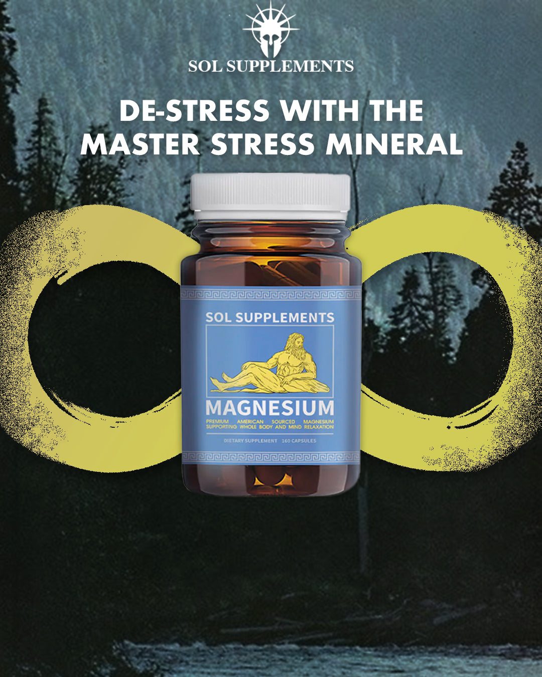 Magnesium | Sol Supplements | Stress and Function Support