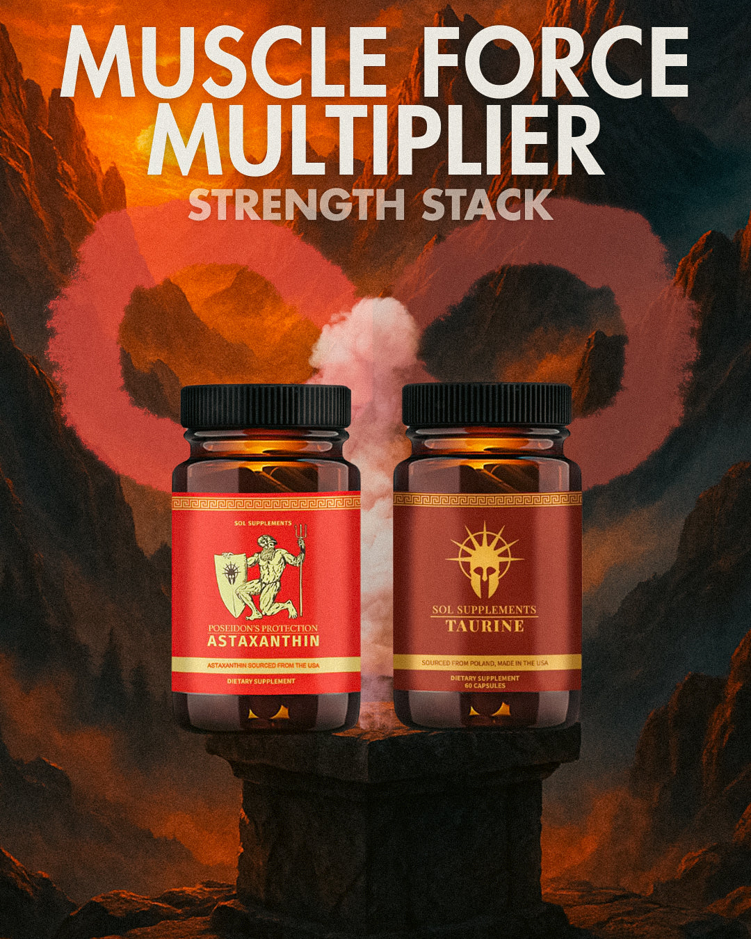 Muscle Force Multiplier | Strength & Endurance | Sol Supps